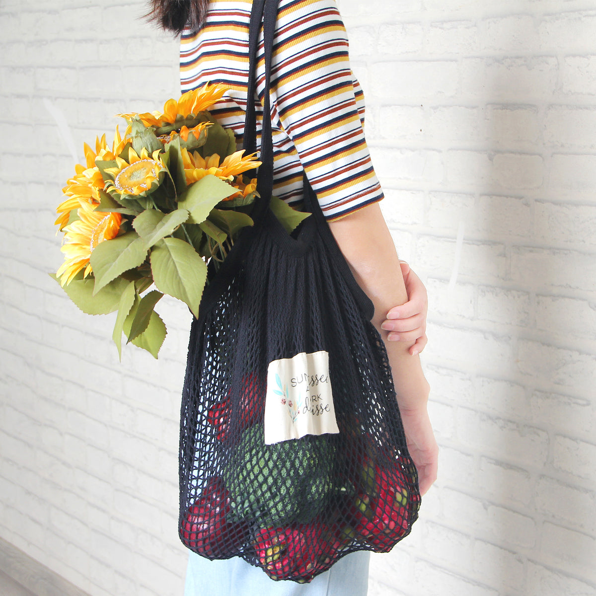 Reusable Stretchable and Eco-Friendly Grocery Tote Bag — Hanna Roberts